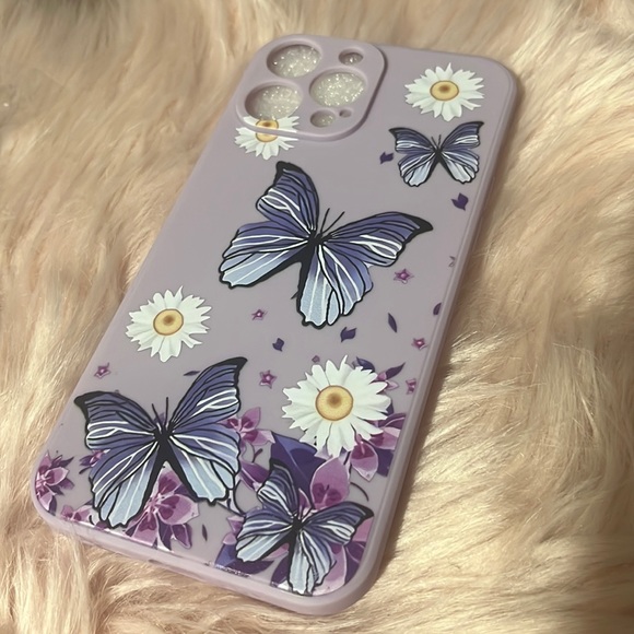 Cell Phones & Accessories | Purple Butterfly Silicone Case | Poshmark